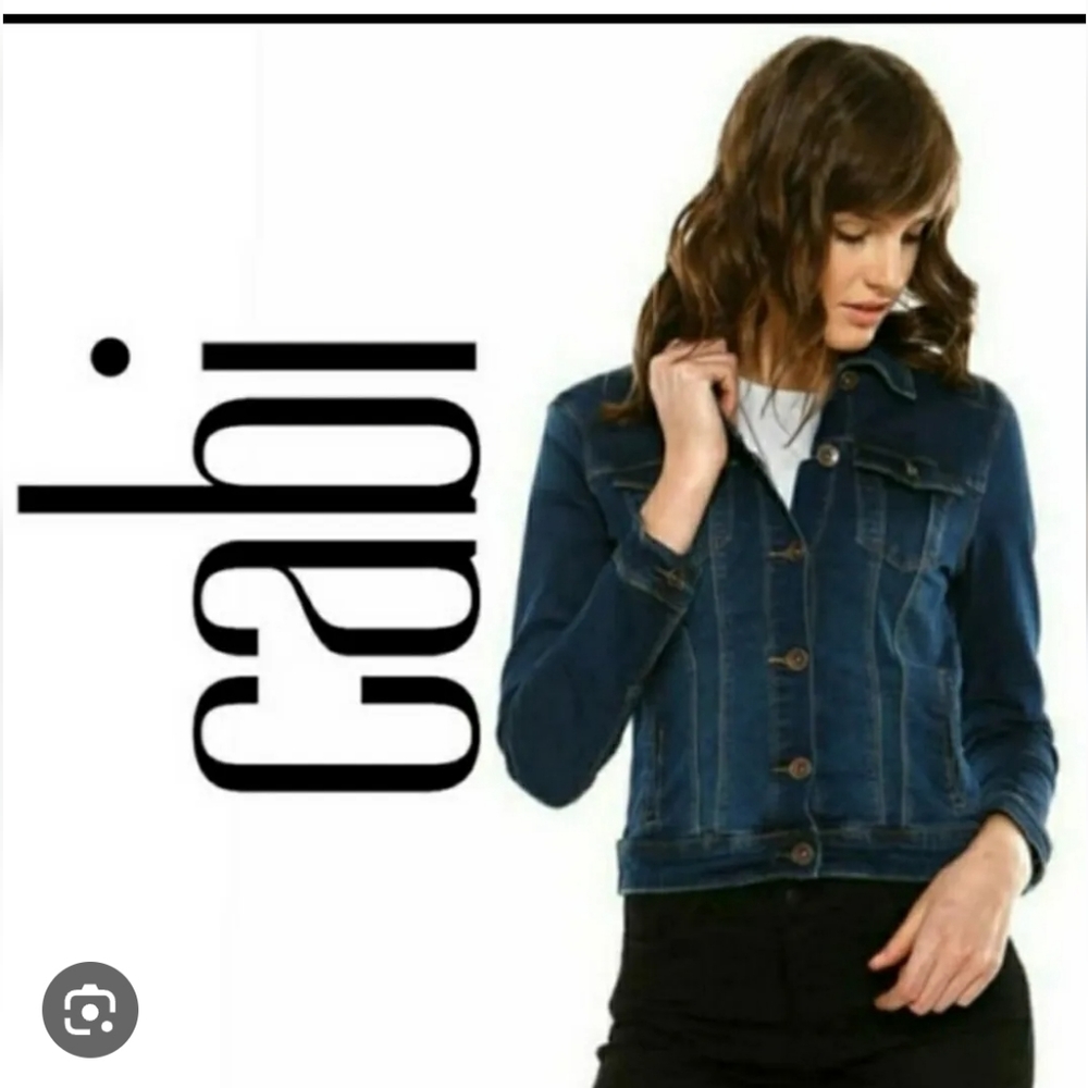 Cabi 721 Norma Jean Denim Jacket Medium - Gem